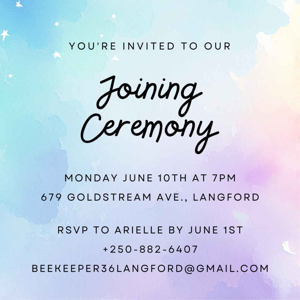 #36 Joining Ceremony - Job's Daughters British Columbia